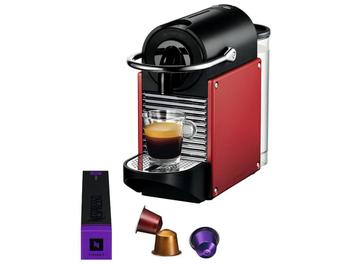 Cafeteira Expresso de Cápsula Nespresso Pixie D60 - Carmin 19 Bar ...