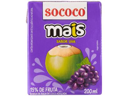 Água de Coco Sococo Mais Natural 200ml - 1 unidade