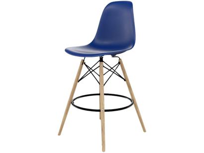 Banqueta Alta Azul Bic Empório Tiffany Eames