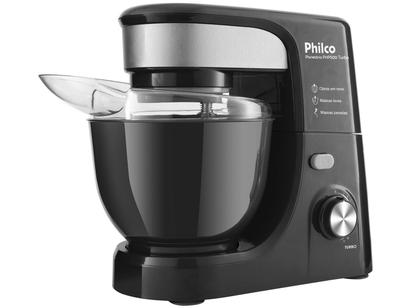 Batedeira Planetária Philco Preto 500W Turbo PHP500P 11 Velocidades
