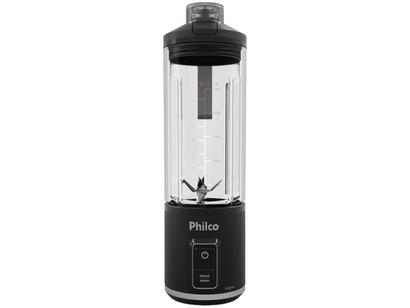 Blender Portátil Philco 700ml Sem Fio 120W PLQ01A