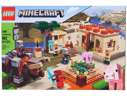 LEGO Minecraft Ataque de Illager 562 Peças