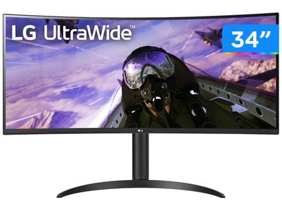 Monitor Gamer UltraWide LG 34WP65C-B 34” QHD 160Hz 1ms HDMI DisplayPort ...