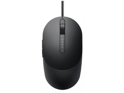 Mouse Dell Laser 3200 DPI 5 Botões Wired Preto Original