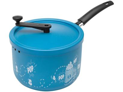 Pipoqueira Multiflon Azul Antiaderente de Alumínio 3,8L 20cm Versátil 78520
