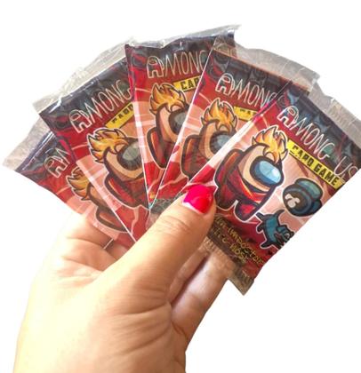200 Cards Among Us 50 Pacotinhos Com 4 Cartas Cada - Império Games - Deck de Cartas - Magazine Luiza