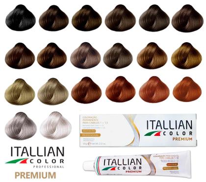 3 Unidades Coloração 9.31 Louro Claríssimo Dourado Cinza Itallian Color ...
