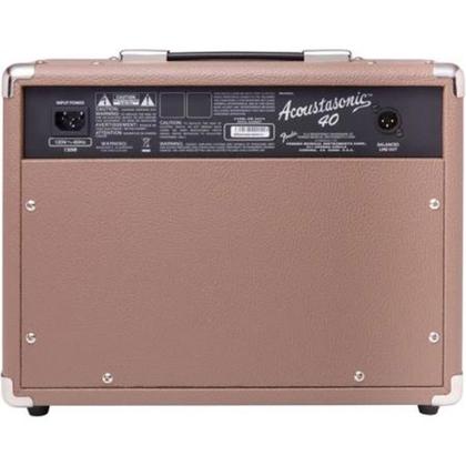 Amplificador de Guitarra Fender Acoustasonic 40W 2x6.5" Marrom/Trigo ...