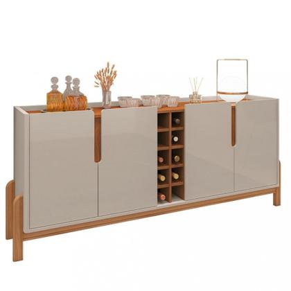 Aparador Buffet 4 Portas 190cm Lizz Casa D - Aparador - Magazine Luiza