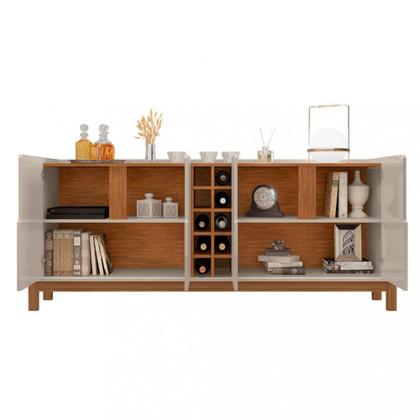 Aparador Buffet 4 Portas 190cm Lizz Casa D - Aparador - Magazine Luiza