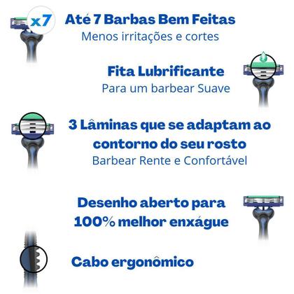 Aparelho De Barbear Prestobarba 3 Gillette Champions 10 Un. - Aparelho ...