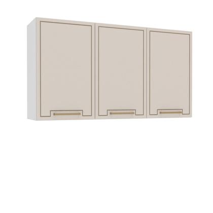 Armário Aéreo 3 Portas 120cm X 66cm X 30,5cm - Politorno - Armário de ...