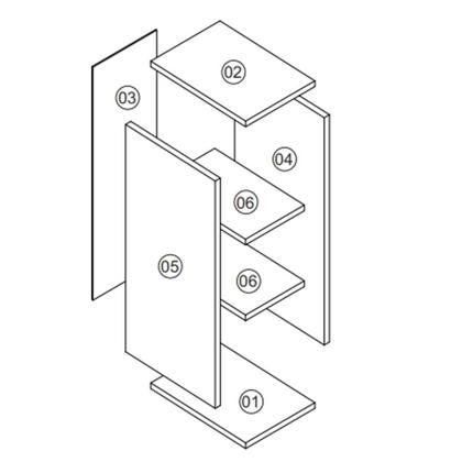 Armario Aereo Adega 3 Nichos 20 cm Vera AVE01 Marrocos MXM - Milani ...