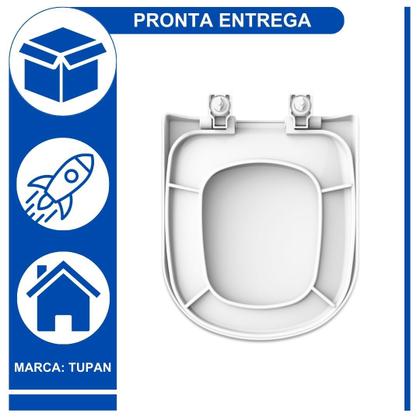 Assento Sanitário Deca Vogue Plus Tupan Anatômico em Polipropileno ...