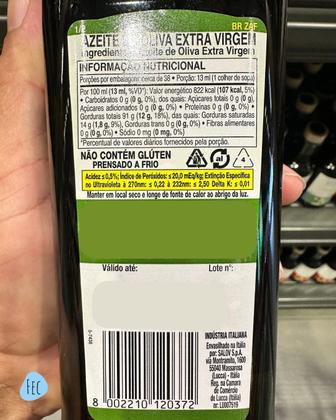 Azeite de Oliva Italiano Filippo Berio Extravirgem 500ml - Azeite ...