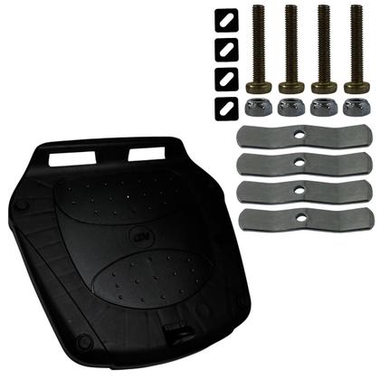 Bau Moto Bauleto 39 Litros Stoned Prata Lente Vermelha - COD_33808 ...
