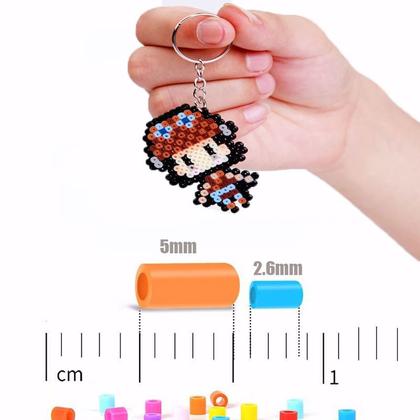 Beads 5mm 48 Cores 4800pcs Perler Beads Hama Beads Pixel Art - Brinco ...