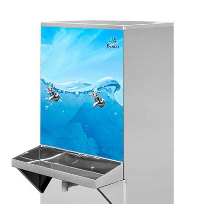 Bebedouro industrial de coluna 50 litros em aço inox - B50 (110V ...