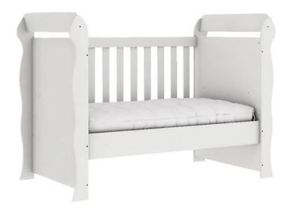 Berço Americano Bebê Vira Cama Mirelle Branco Carolina Baby - Berço ...