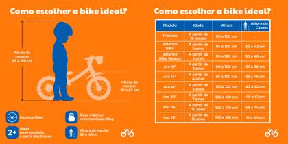 Bicicleta De Equilibrio Sem Pedal Infantil Balance Feminina Nathor Bike ...