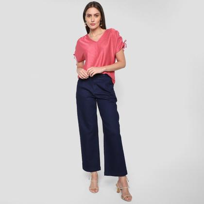 Blusa Marialícia Lisa Feminina - Blusas Femininas - Magazine Luiza