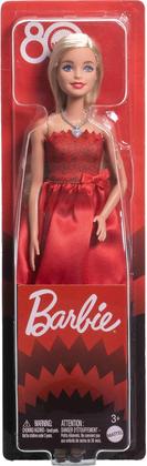 Boneca Barbie Ruby Red Especial Aniversário de 80 Anos Mattel Original - Boneca LOL - Magazine Luiza