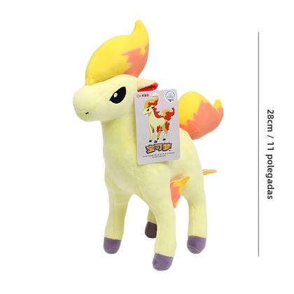 Boneco De Pelúcia Pokemon Ponyta Para Meninos, Fofo Cavalo De Fogo ...