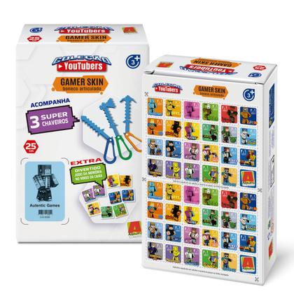 Boneco Minecraft Articulado Athos Streamer youtuber 35CM - Algazarra - Ecommerce - Boneco ...