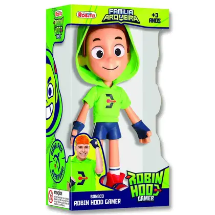 Boneco Robin Hood Gamer Articulado Familia Arqueira 25cm - Rosita ...
