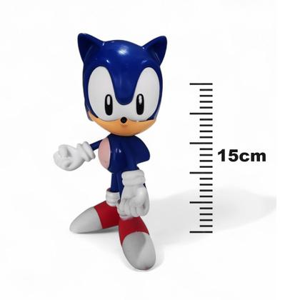 Boneco Sonic 15cm Articulado - Action Figure Azul - Genérico ...
