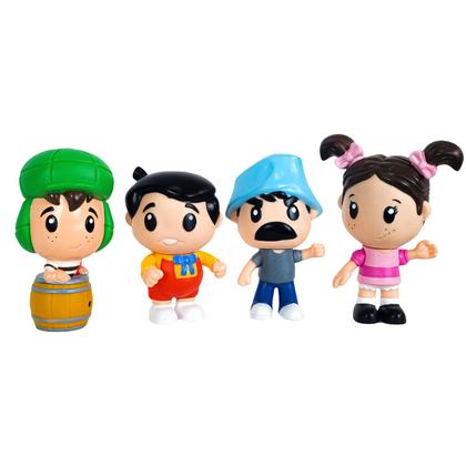 Bonecos Turma Do Chaves Nhonho Seu Madruga Pópis Brinquedo Decorativo ...