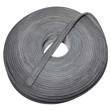 Borracha Perfil Esponjoso Vedação Macio 26x6mm 5 Metros Borrachas ...