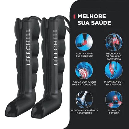 Bota de Compressão Pneumática Lifechill Pro Recovery M2001-G - Bota ...
