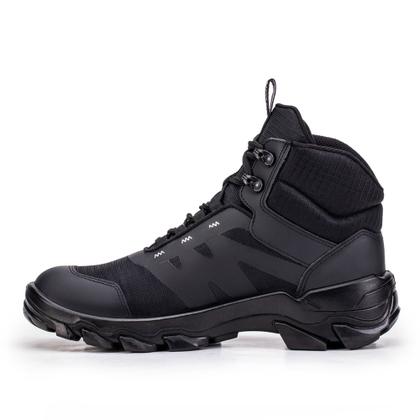 Bota de Segurança Hybrid Future All Black Estival Inteiro Preto ...