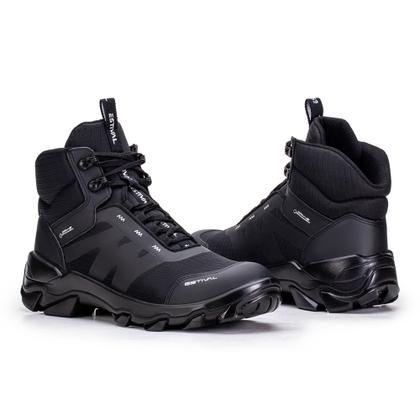 Bota de Segurança Hybrid Future All Black Estival Inteiro Preto ...