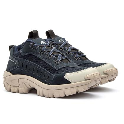 Bota Masculina US Coturno de Couro Intruder Cor Navy - Undersport ...
