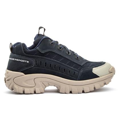Bota Masculina US Coturno de Couro Intruder Cor Navy - Undersport ...