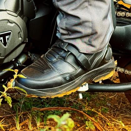 Bota Moto X11 Sierra Cano Longo Masculina Couro Big Trail - Bota ...