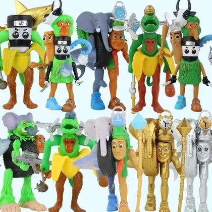 Brinquedo De Figura De Ação Para Crianças Tung Tung Sahur Tralalero ...