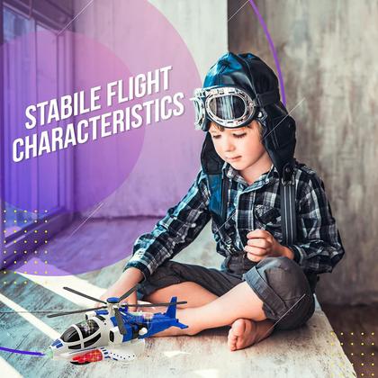 Brinquedos de helicóptero Veeki Bump And Go para meninos e m - Gloome ...