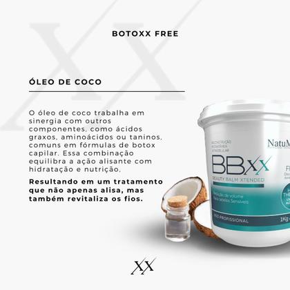 BTX BBXX Beauty Balm Xtended Free NatuMaxx 1kg + Brindes - Máscara ...
