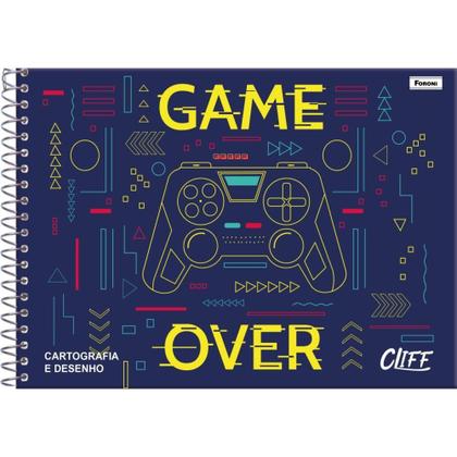 Caderno Desenho UNIV Capa Dura CLIFF MASC/FEM 80FLS. - Sao Domingos ...