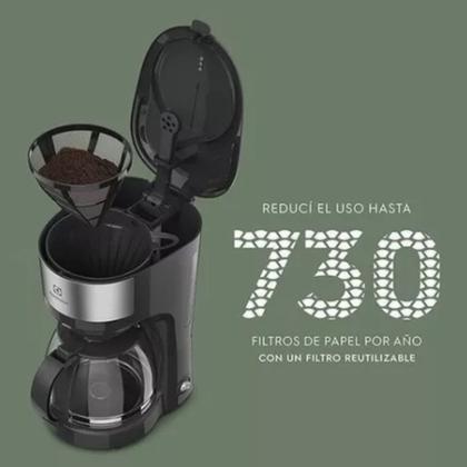 Cafeteira Elétrica Electrolux Inox Efficient ECM20 1,2 Litros para 30 ...