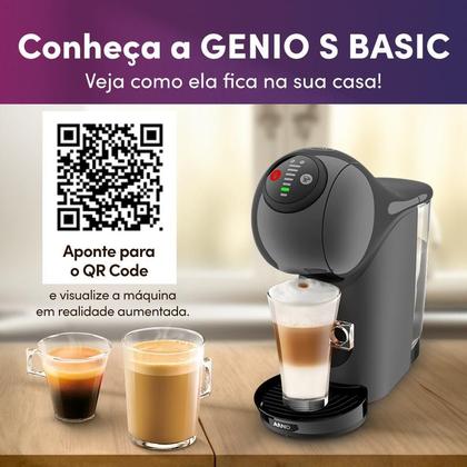 Cafeteira Nescafé Dolce Gusto Genio S Basic Grafite 110V - Cafeteira Elétrica - Magazine Luiza