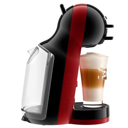 Cafeteira Nescafe Dolce Gusto Mini Me Vermelha e Preta Automática Cápsulas 110v - Cafeteira ...