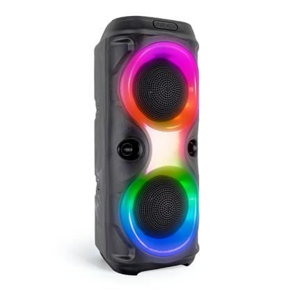 Caixa de som Bluetooth Com Led RGB Portátil FM USB TWS 50W - Caixas de Som - Magazine Luiza