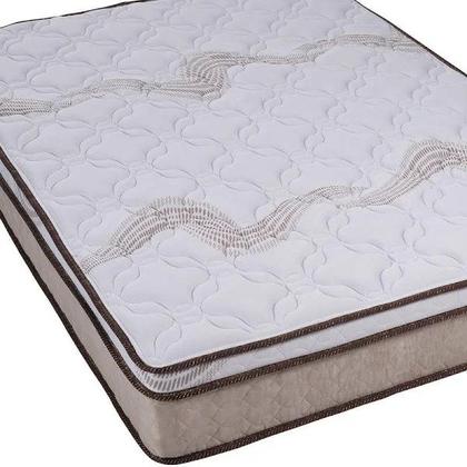 Cama Box Queen Blindada Branco + Colchão Castor de Molas Ensacadas ...
