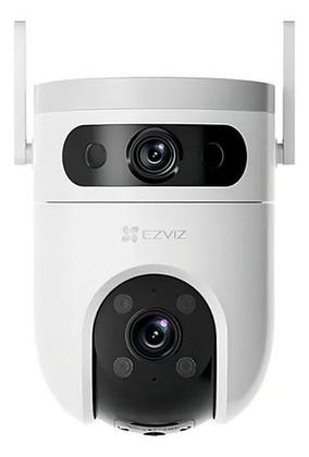 Câmera De Segurança Wifi Ezviz H9c Dual 3k, Lente Dupla De 5mp, Branca ...