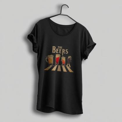 Camisa Urbana Beers Estilo Casual Moderno Confortavel Unissex Leve ...