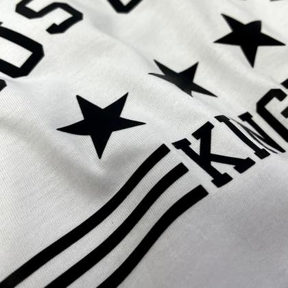 Camiseta Masculina Branca Jesus Cristo king - Blessed Choice - Camiseta ...